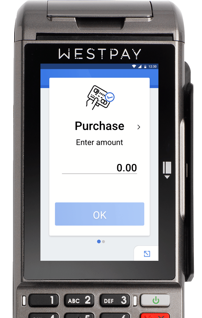 Payment terminal C100p | Westpay